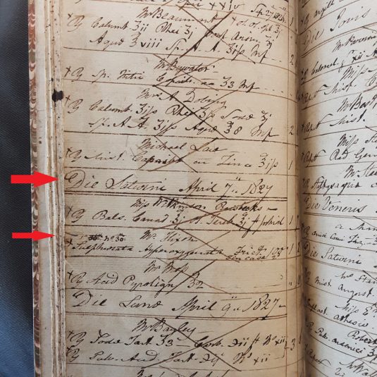 Day Book – John Walker, inventor of the Friction Match